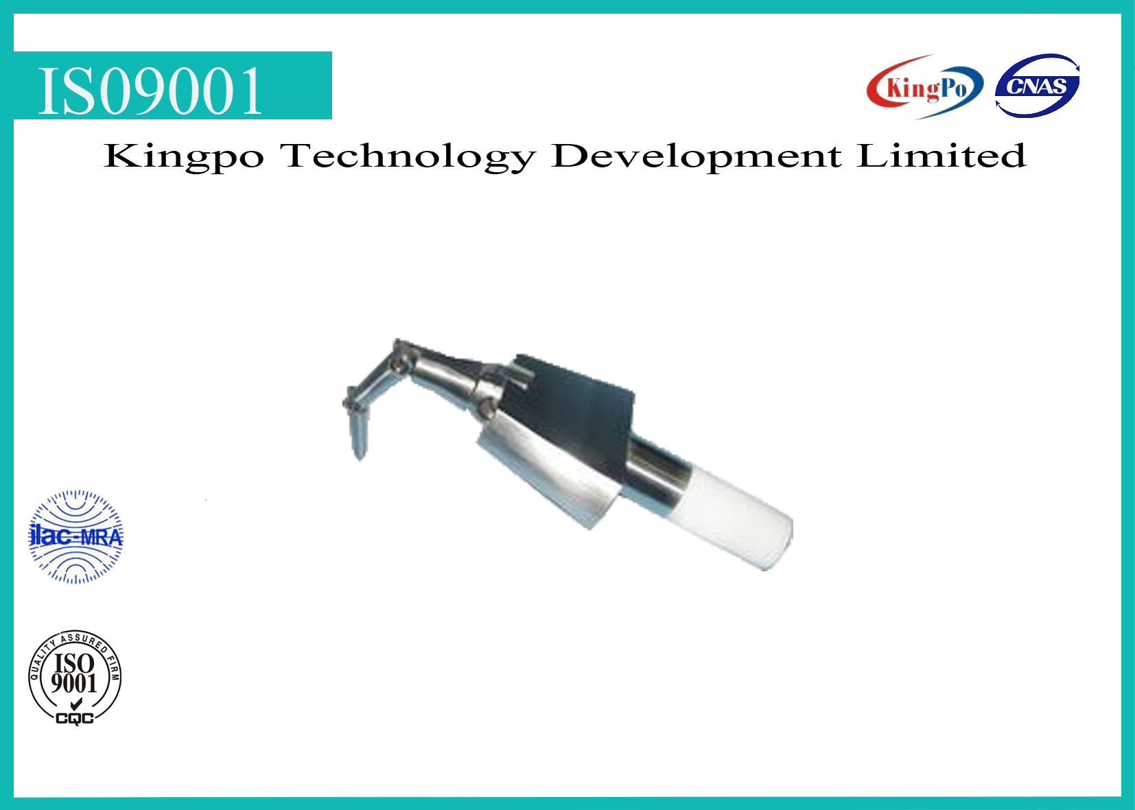 UL Standard Articulated Finger Probe With Calibration Certificate